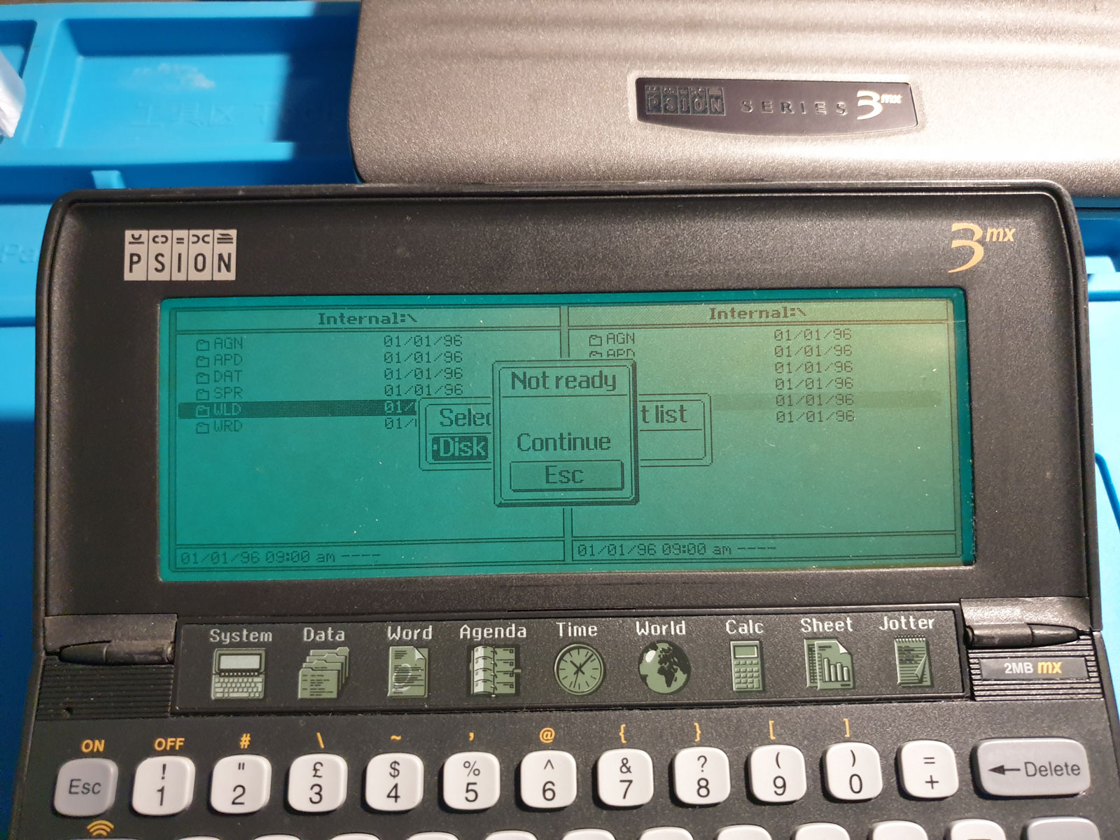 Psion Series 3mx SSD door microswitch repair - Retro Coding