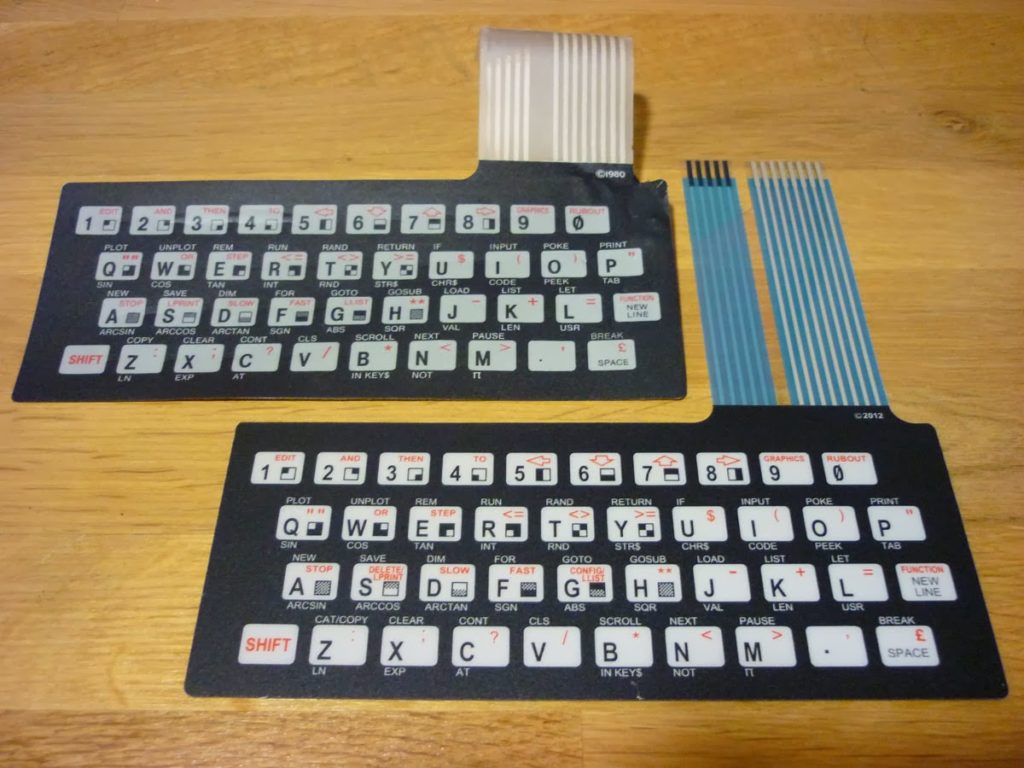 ZX81 Keyboard Replacement - Retro Coding